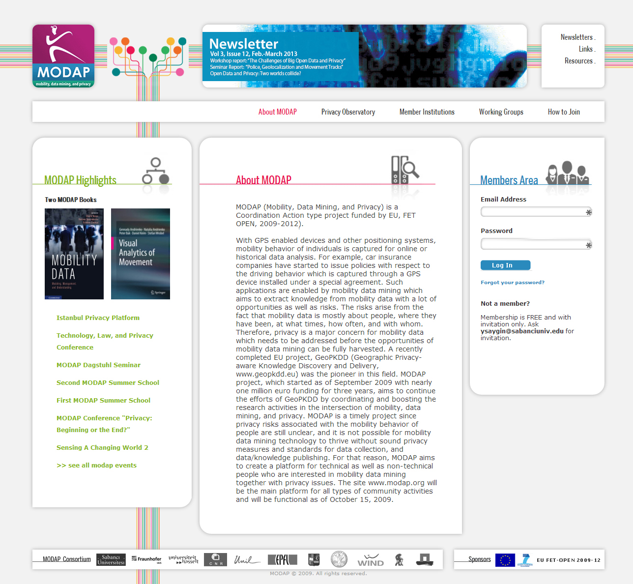 MODAP – Mobility, Data Mining, and Privacy - DataStories MODAP – Mobility, Data Mining, and Privacy - DataStories
